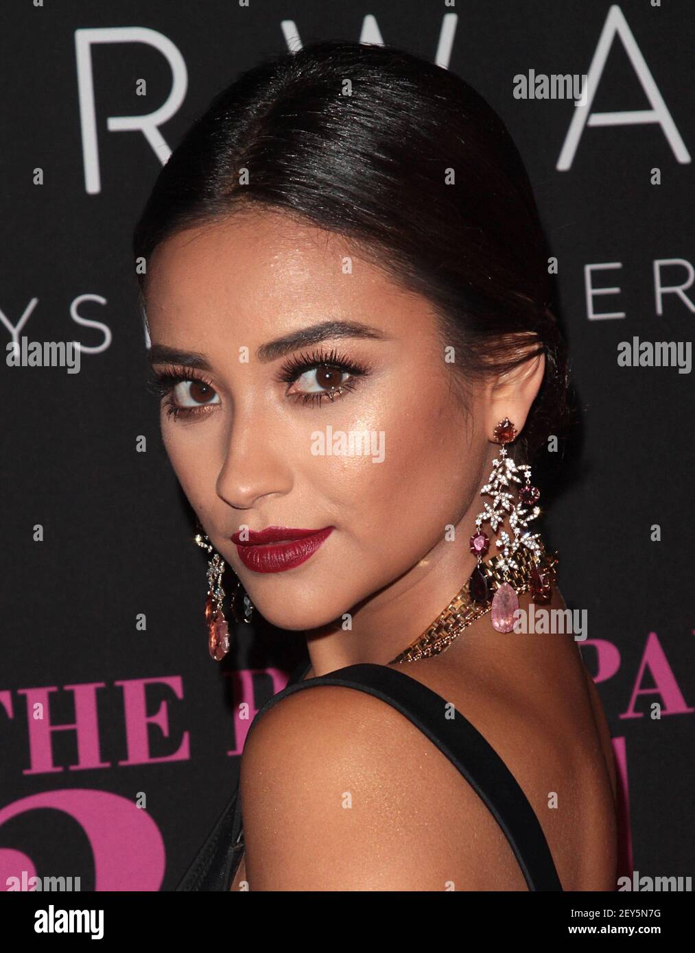 Shay Mitchell attends The 10th Annual Pink Party held at the Hangar 8 ...
