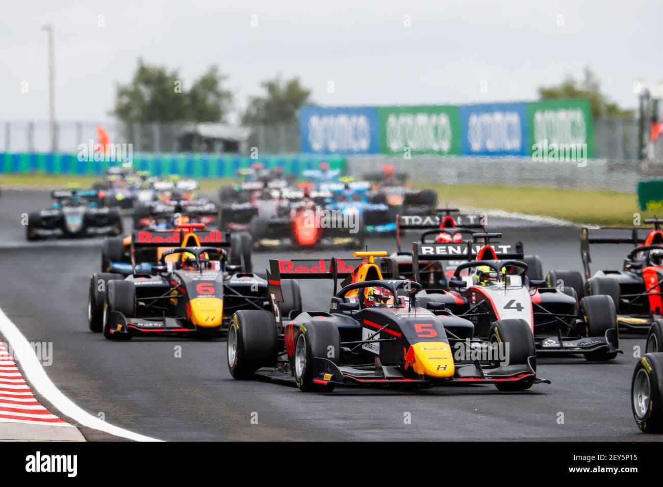 05 Lawson Liam (nzl), Hitech Grand Prix, Dallara F3 2019, action during ...