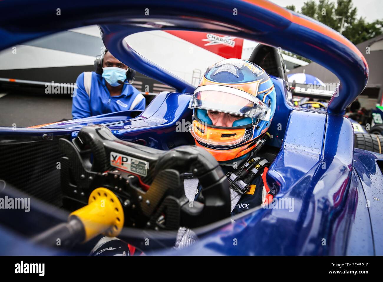 Novalak Clement (gbr), Carlin Buzz Racing, Dallara F3 2019, portrait ...