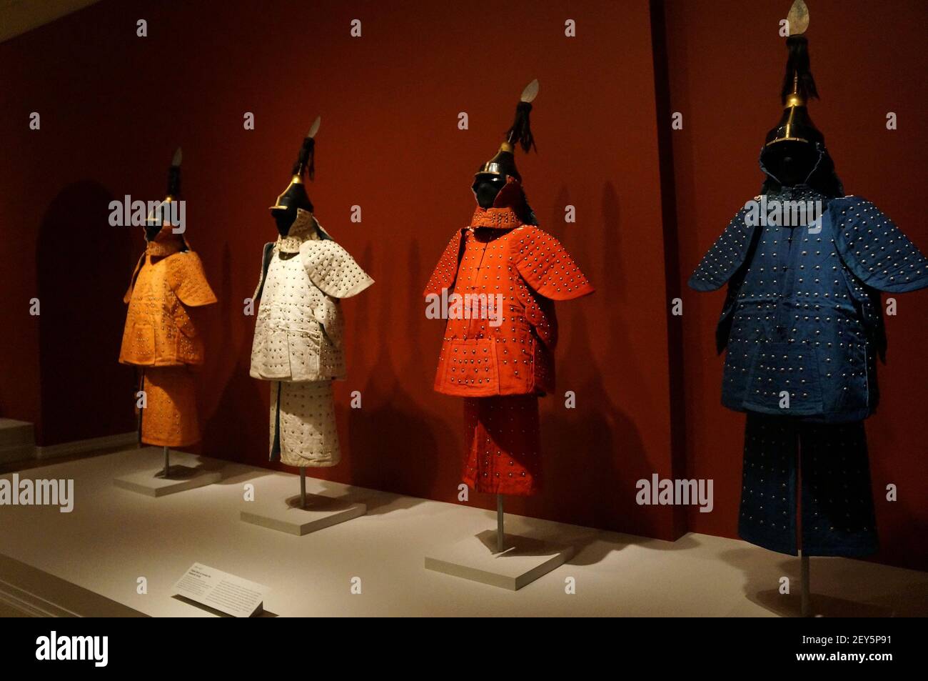 Qing Dynasty padded armor on display in the Virginia Museum of Fine ...