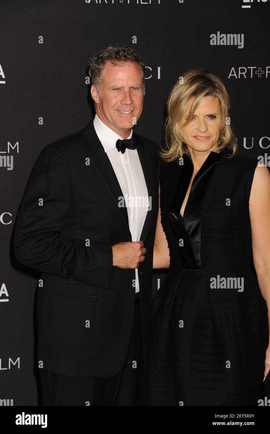 Will Ferrell, Viveca Paulin arrives to the 2014 LACMA Art and Film Gala ...
