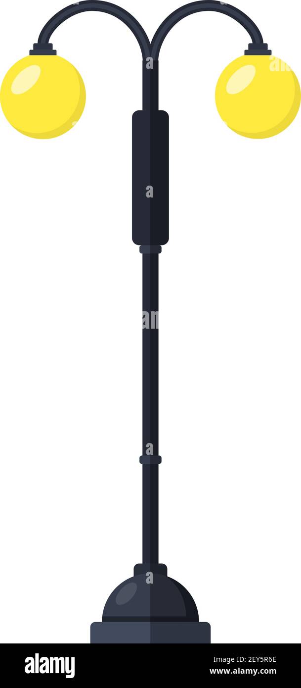 Traditional lamp post posts Stock Vector Images - Alamy