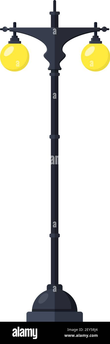 Traditional Outdoor Lamp Posts Stock Vector Image & Art - Alamy