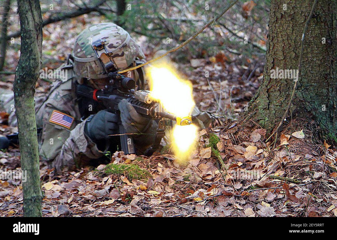 Spc. Donta Damper, B Company, 2nd Battalion, 8th Cavalry Regiment, 1st ...