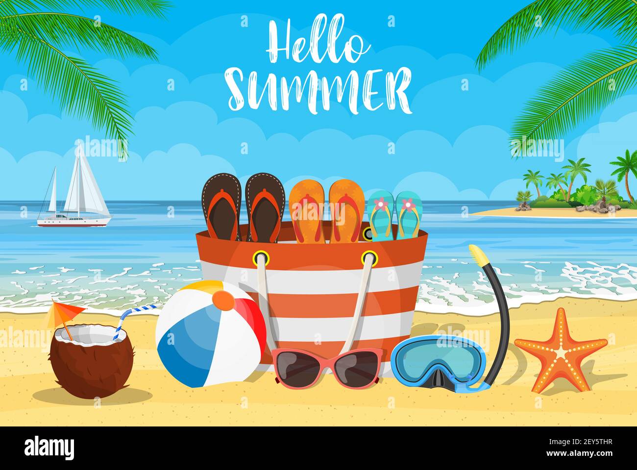 Flip flop sunglasses on Stock Vector Images - Alamy