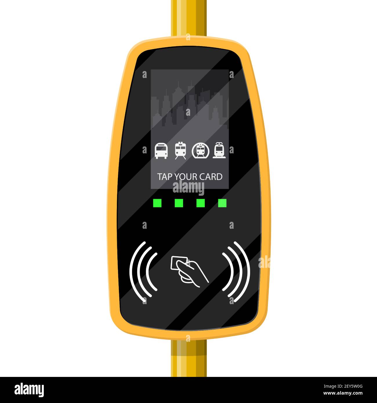 Passenger gate bus Stock Vector Images - Alamy