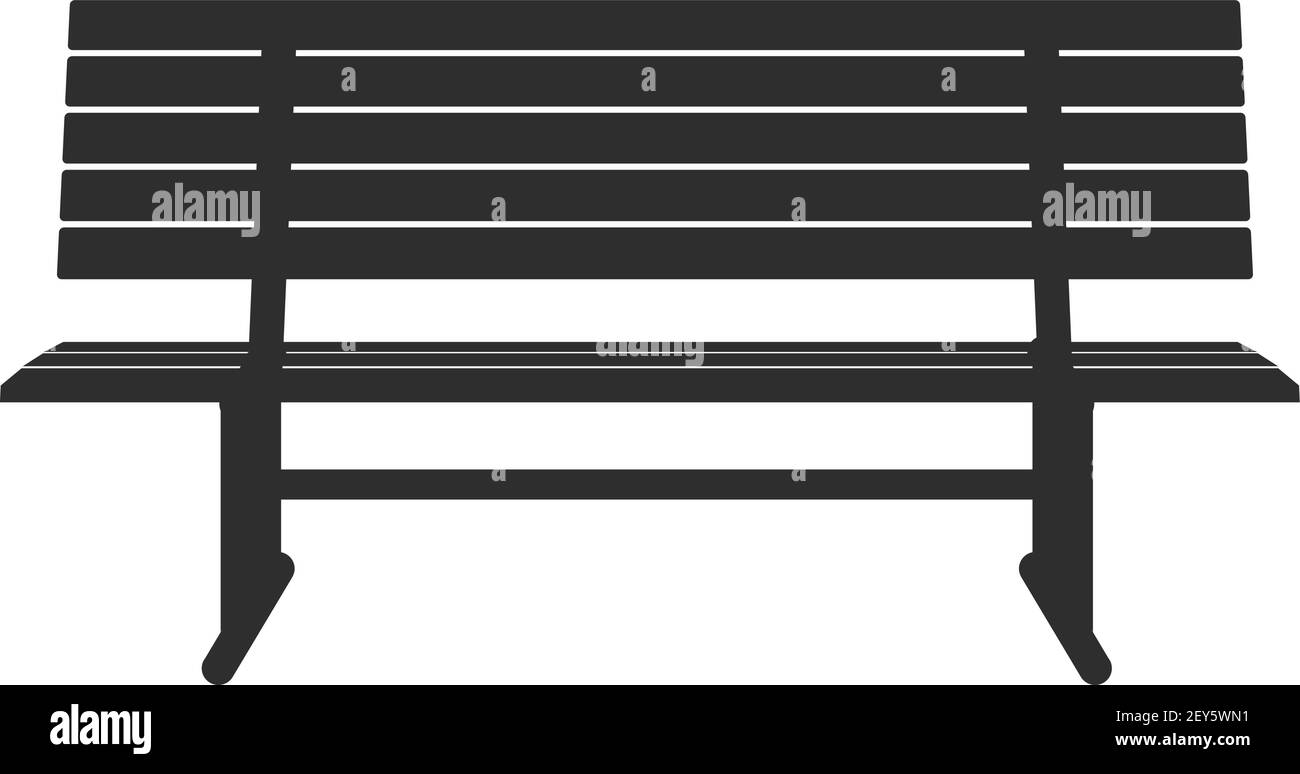 Empty park black and white Stock Vector Images - Alamy