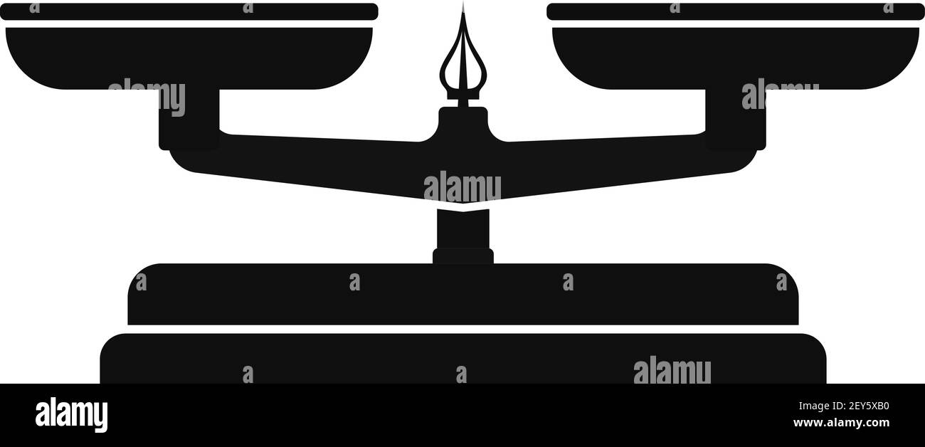 black Scales icon Stock Vector Image & Art - Alamy