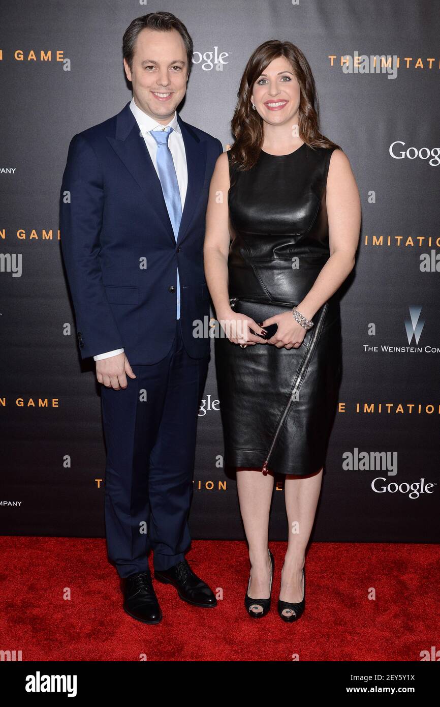 (L-R) Producers Ido Ostrowsky and Nora Grossman attend 'The Imitation ...
