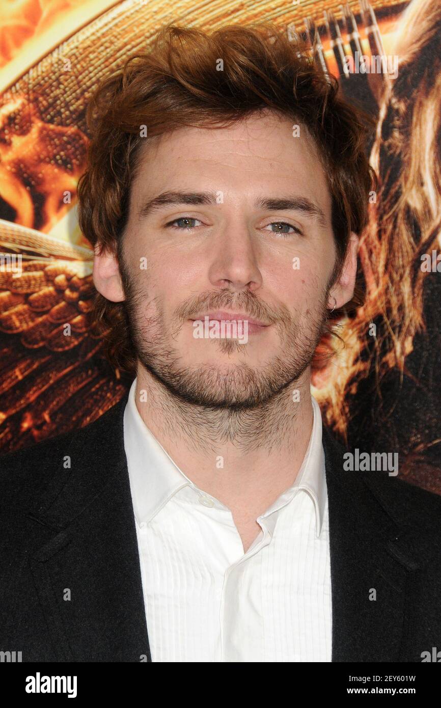 17 November 2014 - Los Angeles, California - Sam Claflin. "The Hunger ...