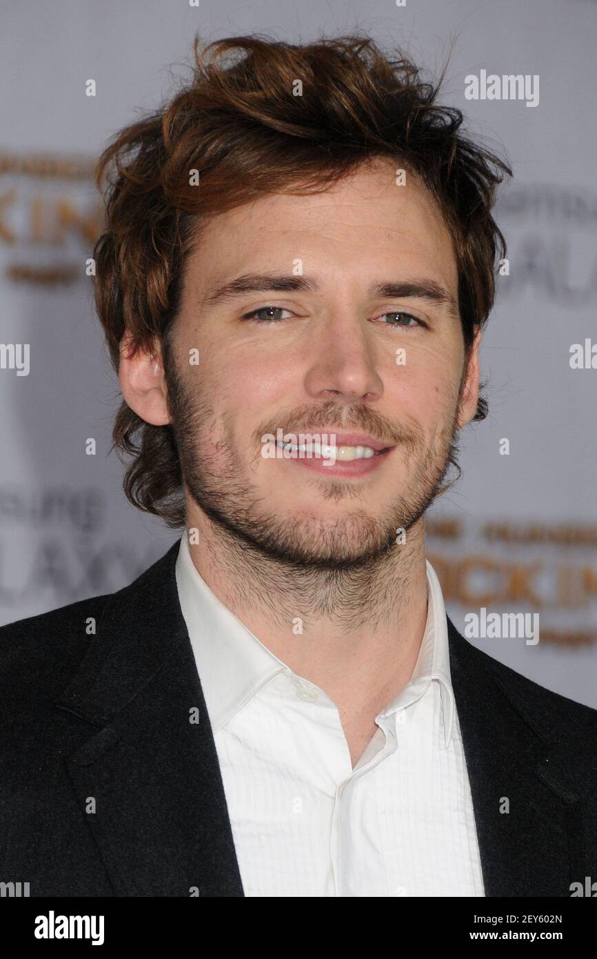 17 November 2014 - Los Angeles, California - Sam Claflin. "The Hunger ...