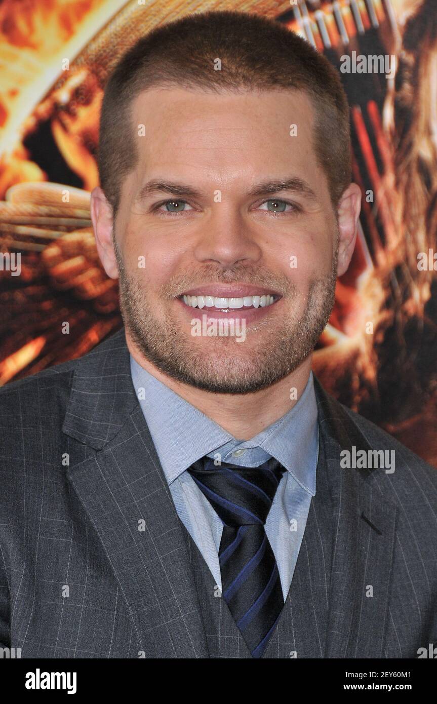 Wes Chatham attends "The Hunger Games: Mockingjay Part 1" Los Angeles ...