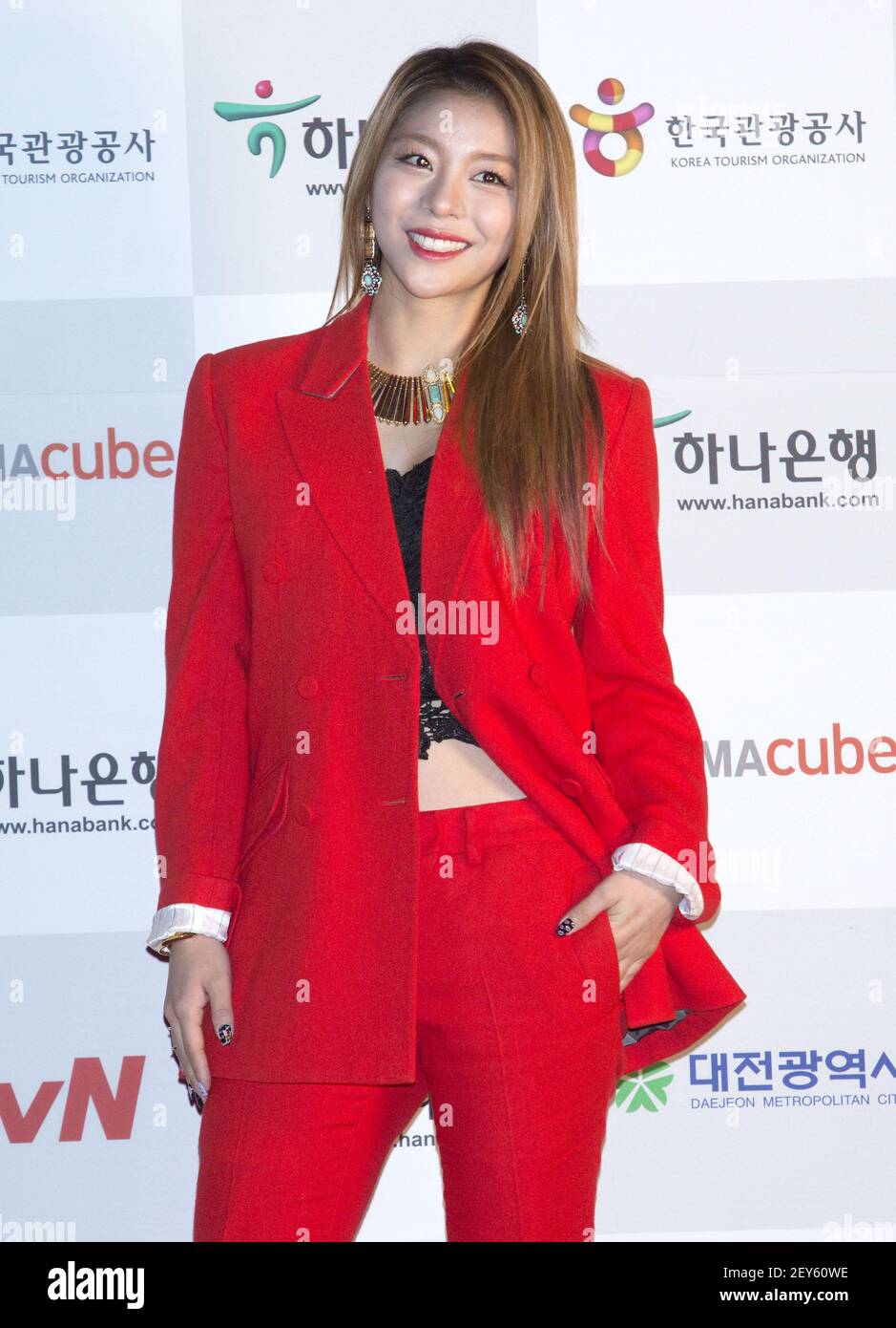 15 November 2014 - Daejeon, South Korea : South Korean-American K-Pop ...