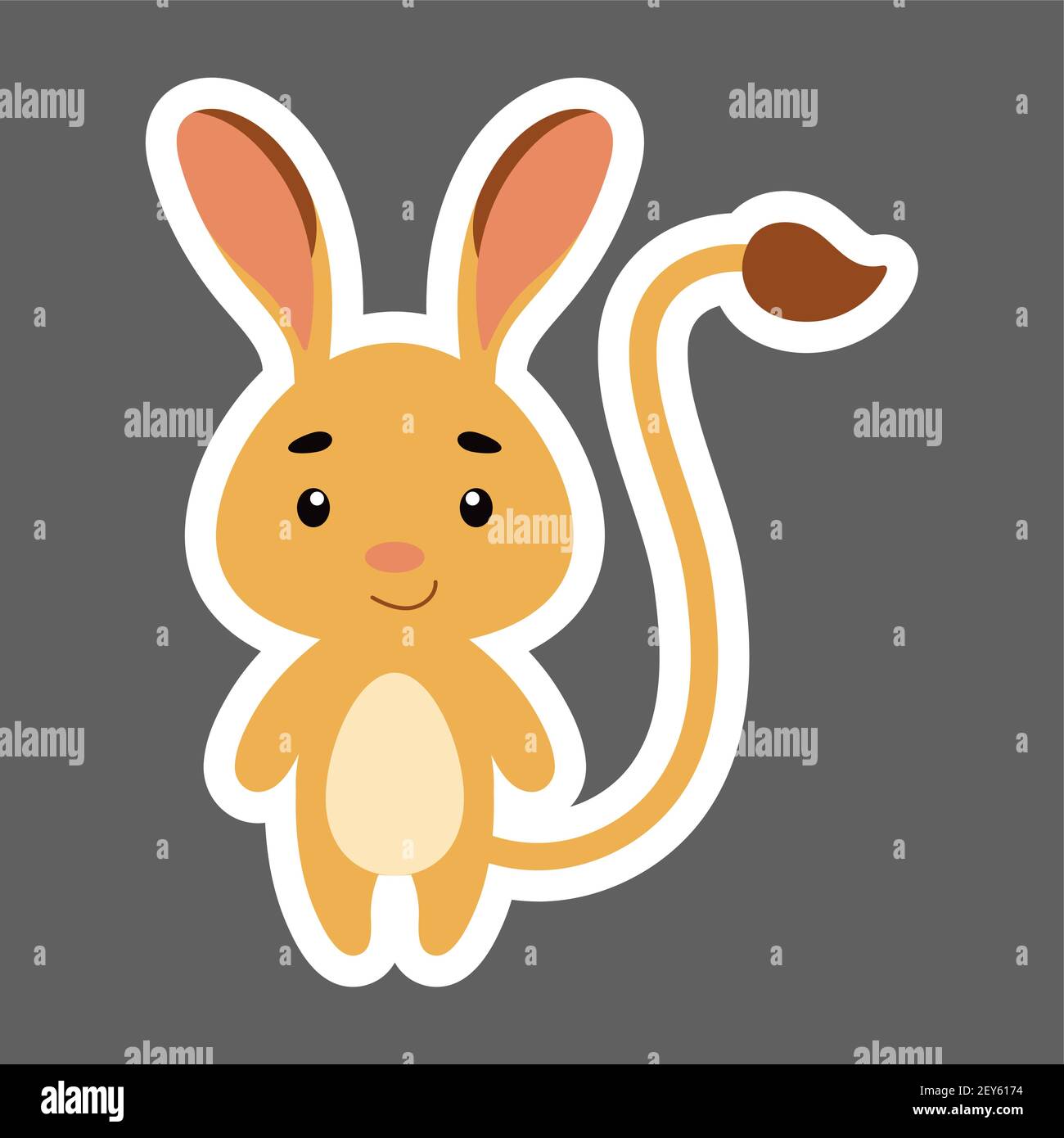 Jerboa vector vectors Stock Vector Images - Alamy