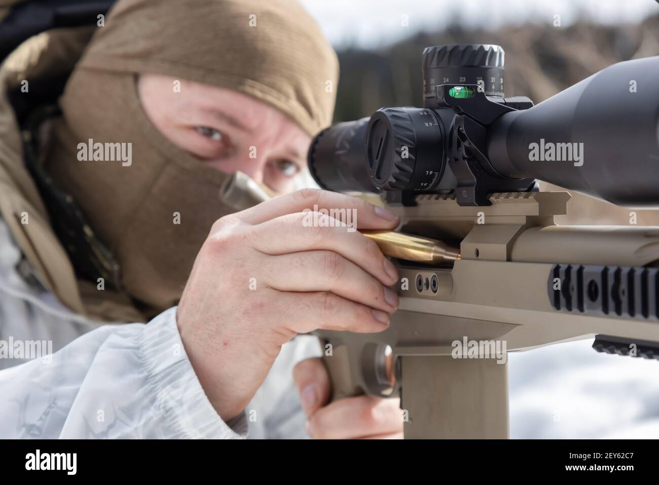 Army Man wearing Tactical Uniform Stock Photo - Alamy