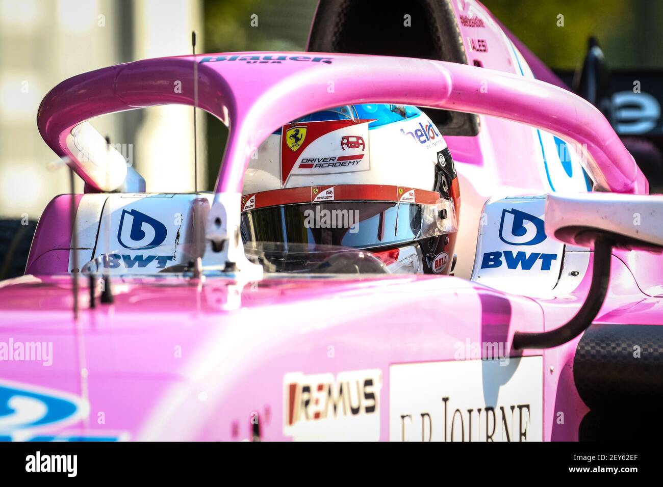 Alesi Giuliano (fra), BWT HWA Racelab, Dallara F2 2018, portrait ...