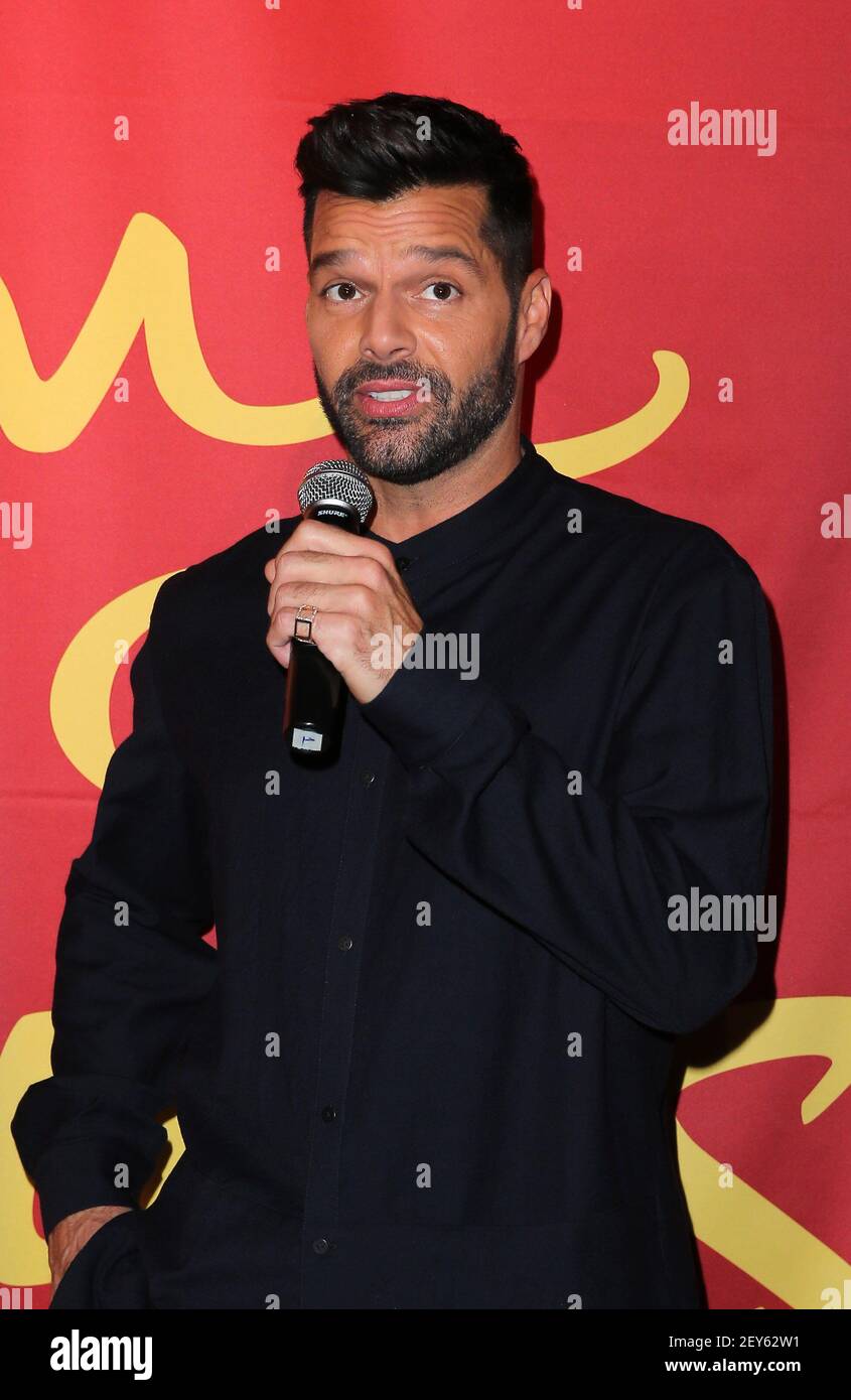 19 November 2014 - Las Vegas, Nevada - Ricky Martin. Ricky Martin ...
