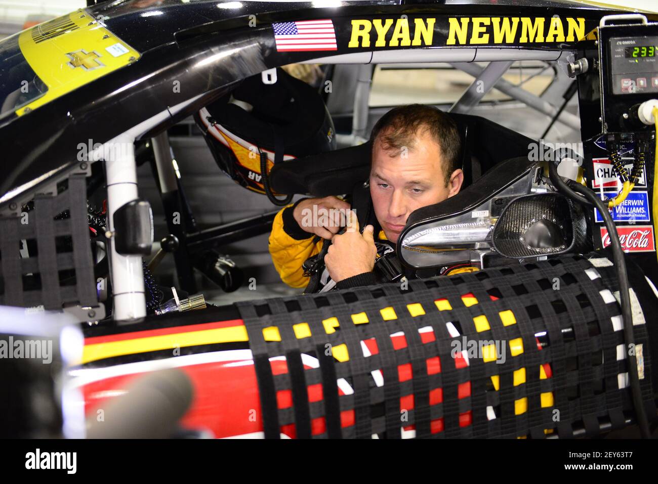 Ryan Newman,driver of the #31 Caterpillar Chevrolet, during Sprint cup ...