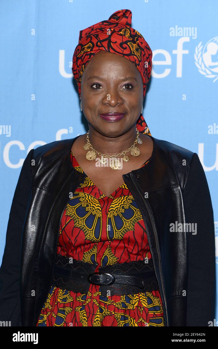 Singer Angelique Kidjo attends UNICEF launch of the #IMAGINE Project to ...
