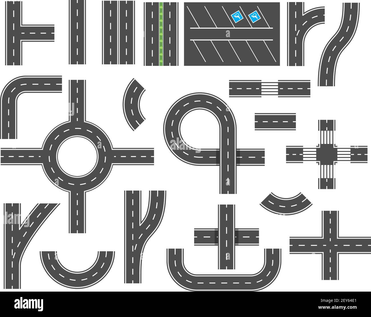 Marking elements Cut Out Stock Images & Pictures - Alamy