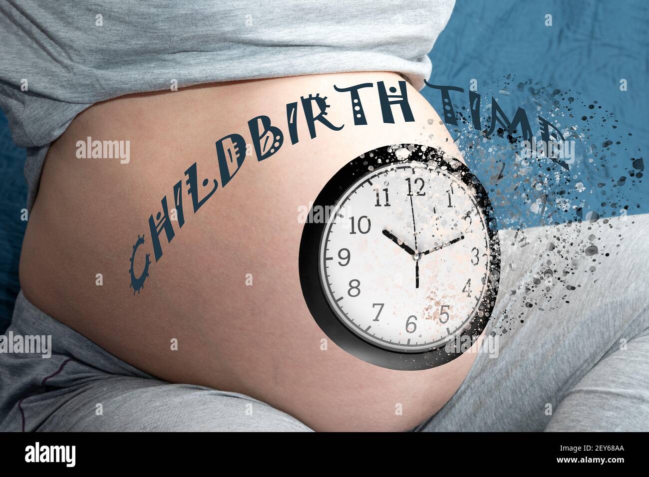 Birth timing hi-res stock photography and images - Alamy