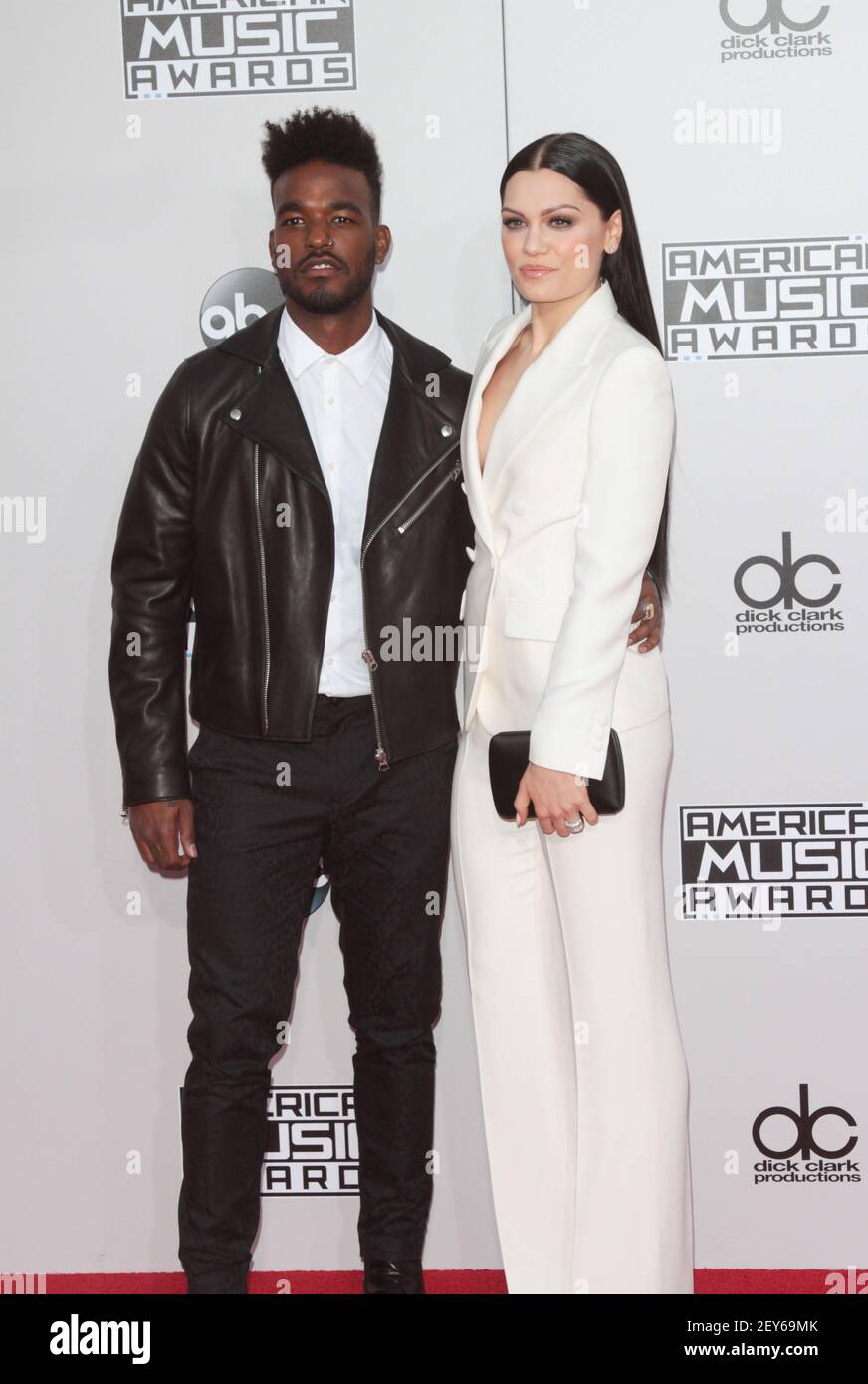 Singer Jesse J arrives at the 2014 American Music Awards held at the ...