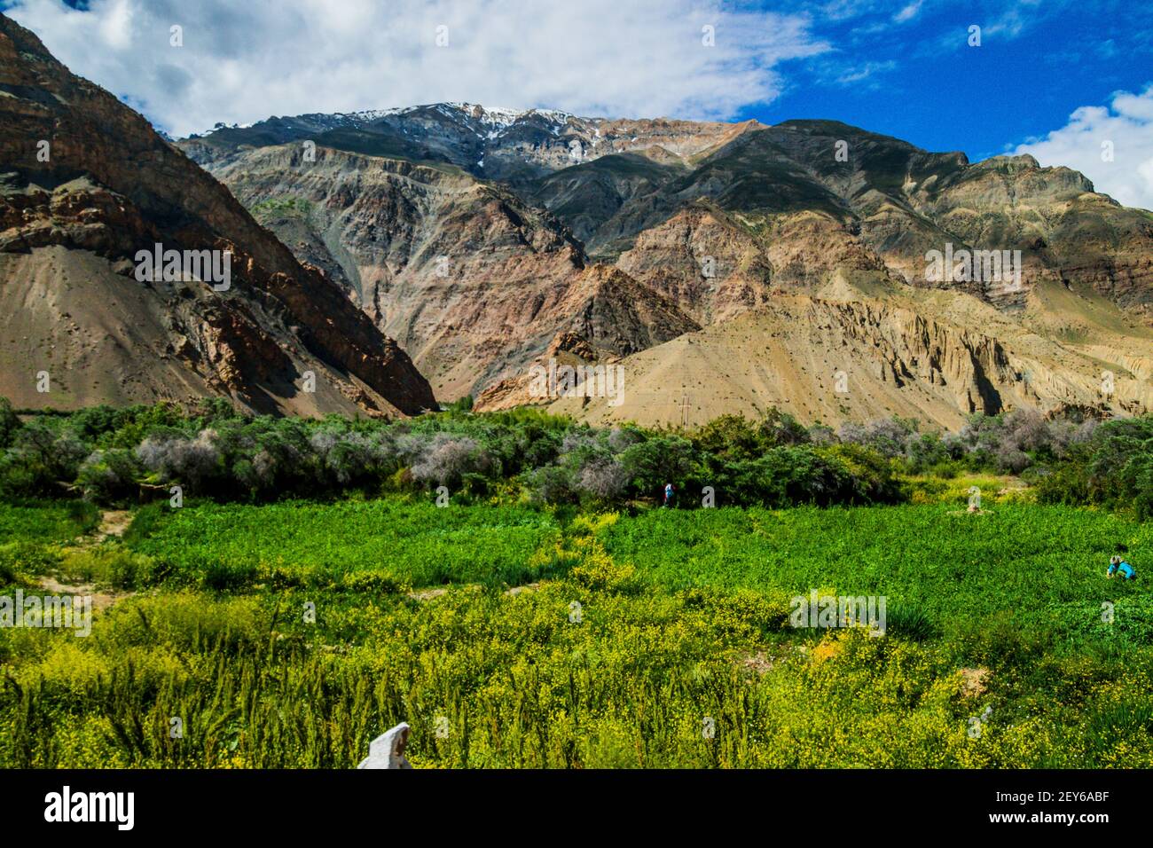 Different views of the Pin Valley Stock Photo - Alamy