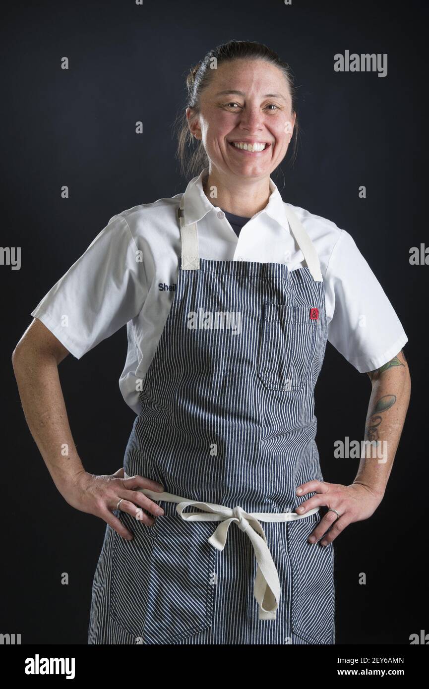 Sheila Lucero, executive chef at Jax Fish House, shares an oyster ...