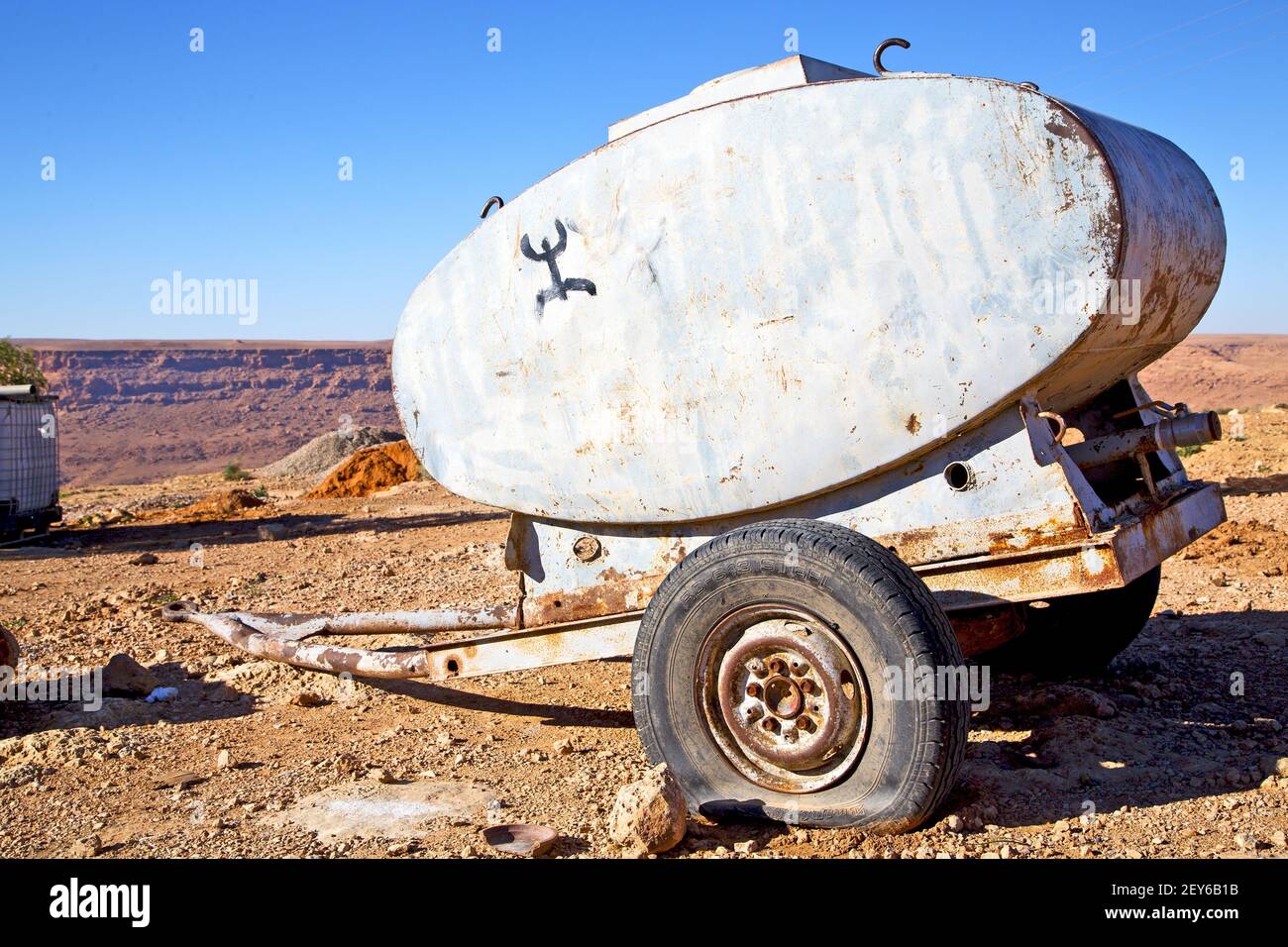 Water tank in morocco Stock Photo - Alamy
