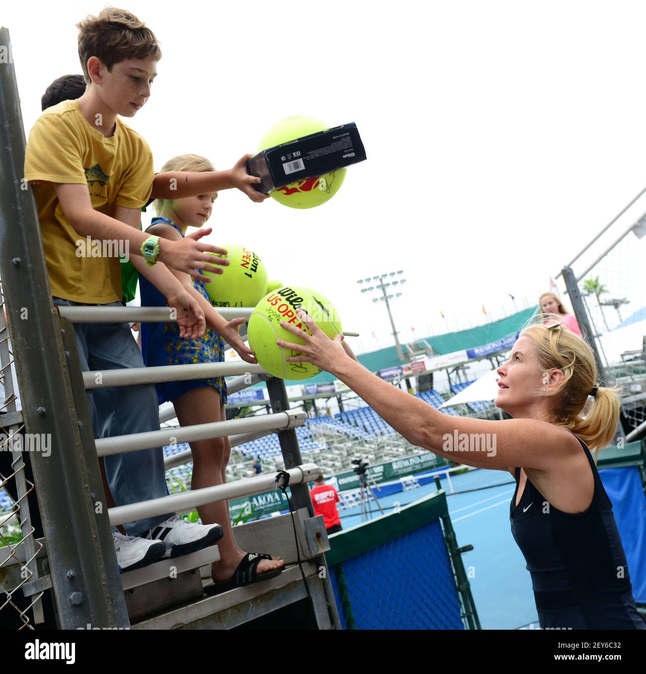 Maeve Anne Quinlan participate in the 25th Annual Chris Evert/Raymond ...