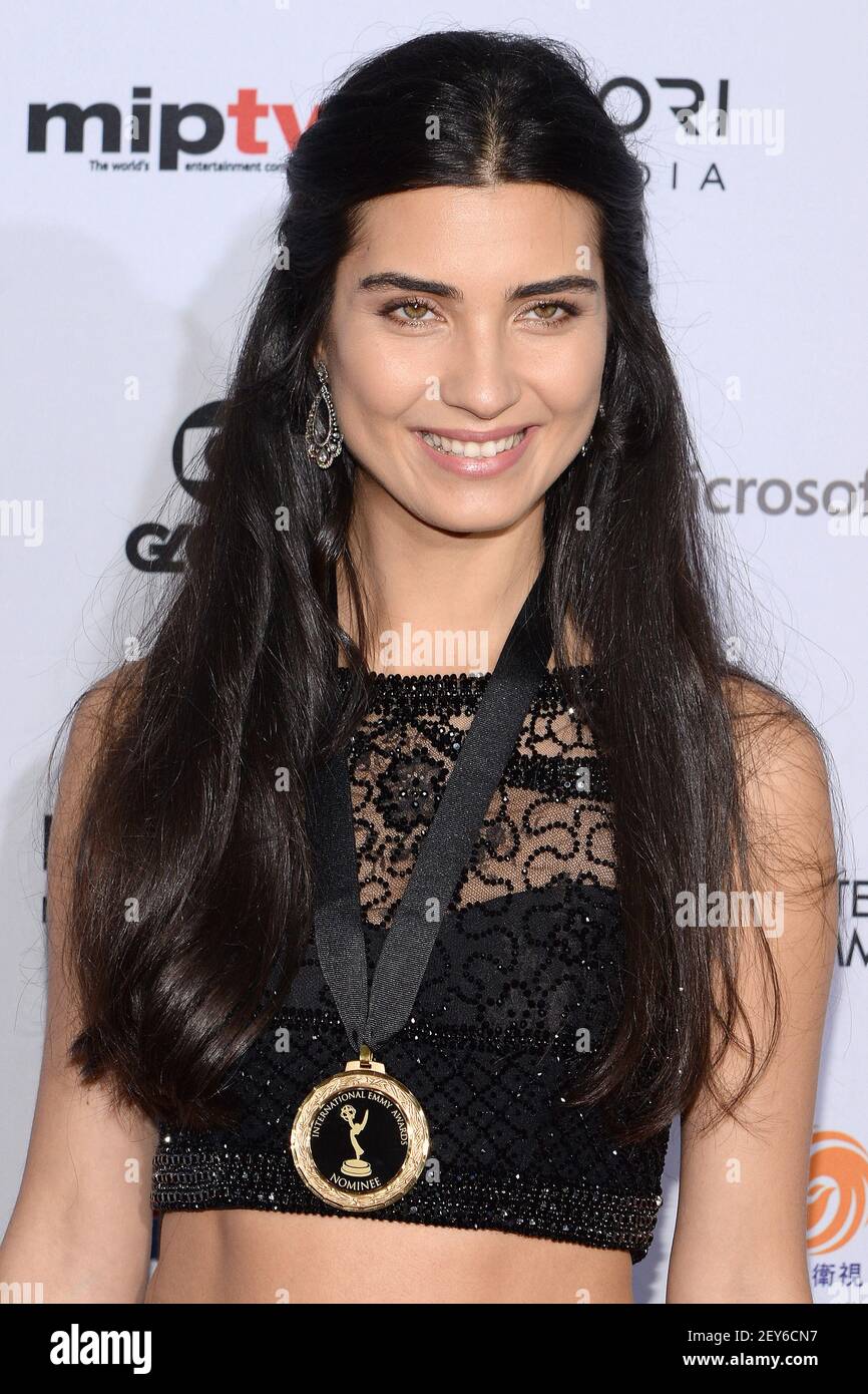 Turkish actress Tuba Buyukustun attends the 2014 International Academy ...