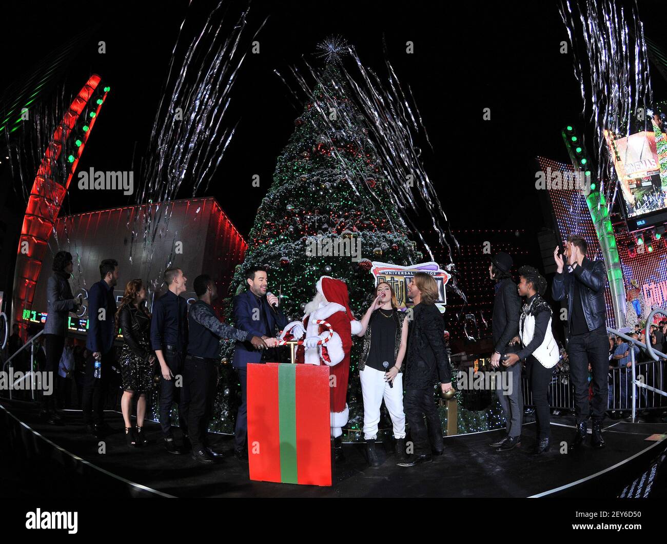 (L-R) Matt McAndrew, Luke Wade, DaNica Shirey, Chris Jamison, Damien ...