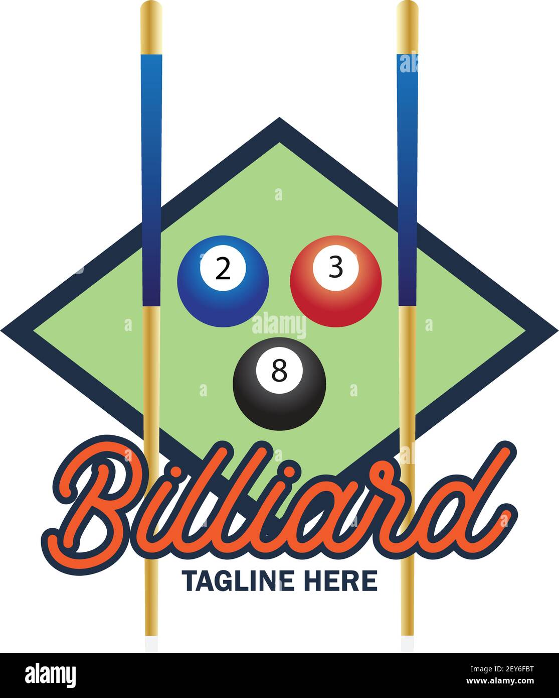 Billiard logo hi-res stock photography and images - Alamy