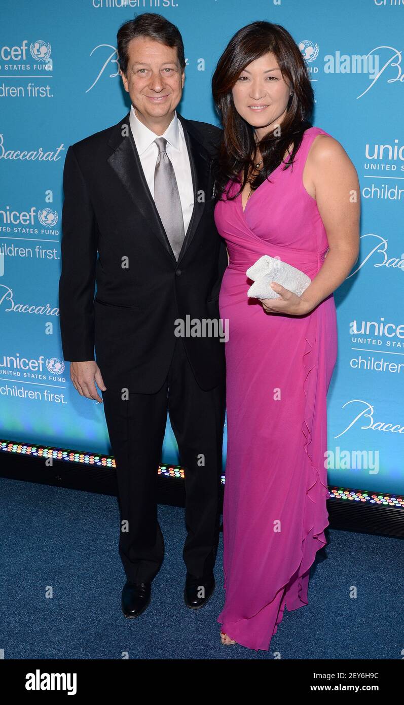 TV Journalist Juju Chang and Neal Shapiro attend The Tenth Annual ...