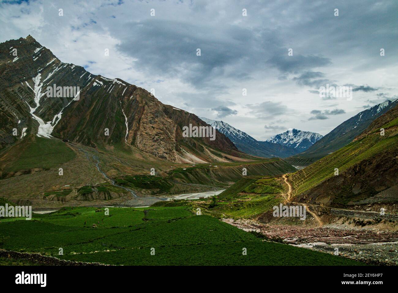 Different views of the Pin Valley Stock Photo - Alamy