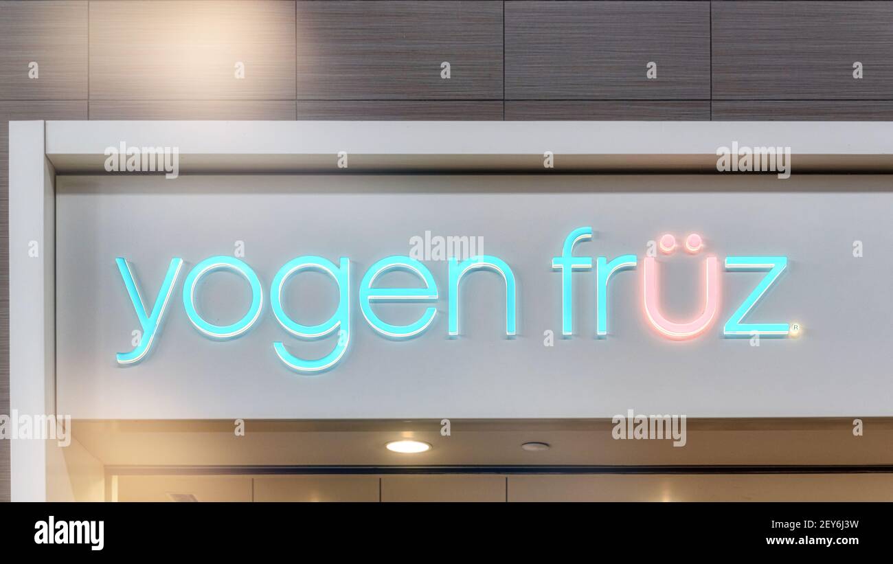 Yogen fruz logo hi-res stock photography and images - Alamy