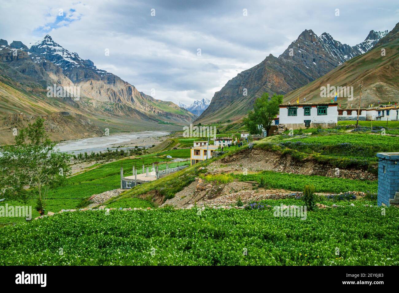 Different views of the Pin Valley Stock Photo - Alamy
