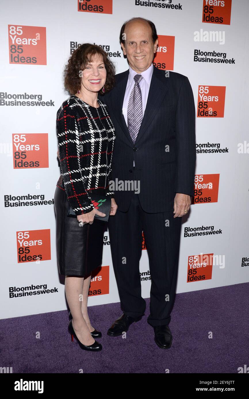 (L-R) Lori Anne Hackel and Michael Milken attend the Bloomberg ...