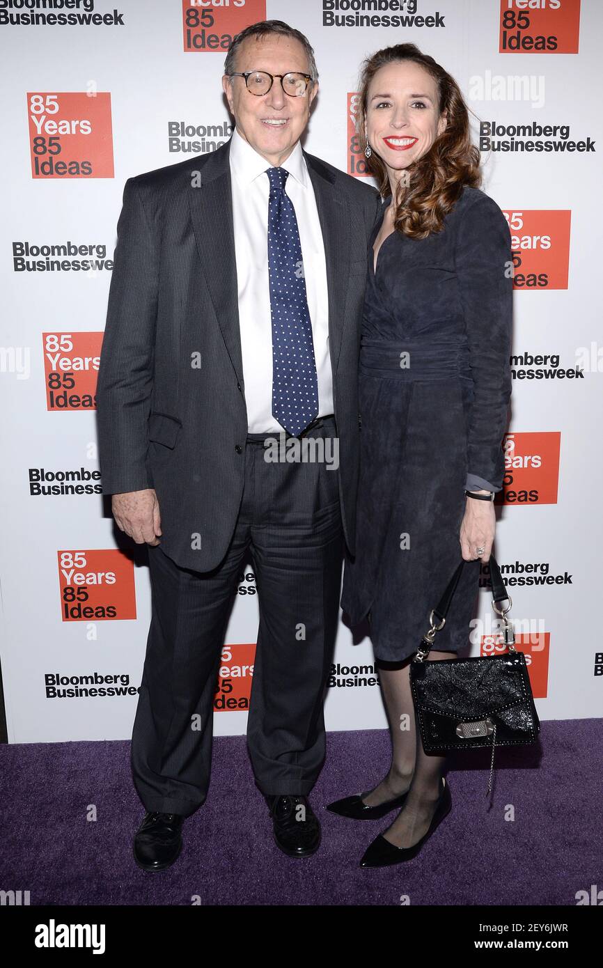 (L-R) Norm Pearlstine, Chief Content Officer Time Inc. and Jane Boon ...