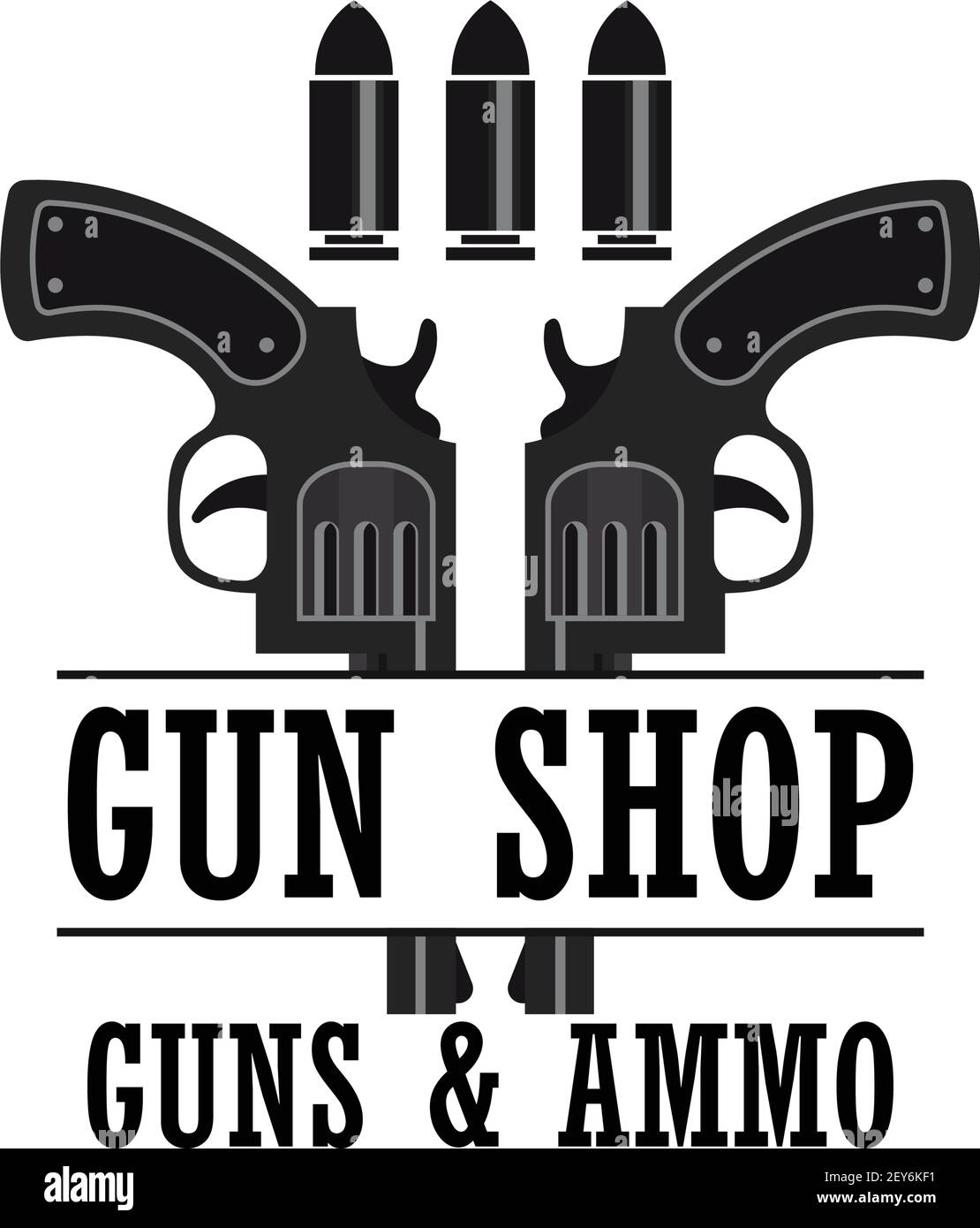 Pistol club Cut Out Stock Images & Pictures - Alamy