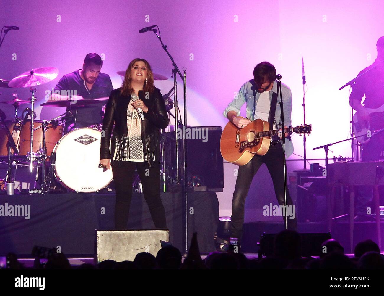 05 December 2014 - Las Vegas, Nevada - Hilary Scott, Dave Haywood. Lady ...