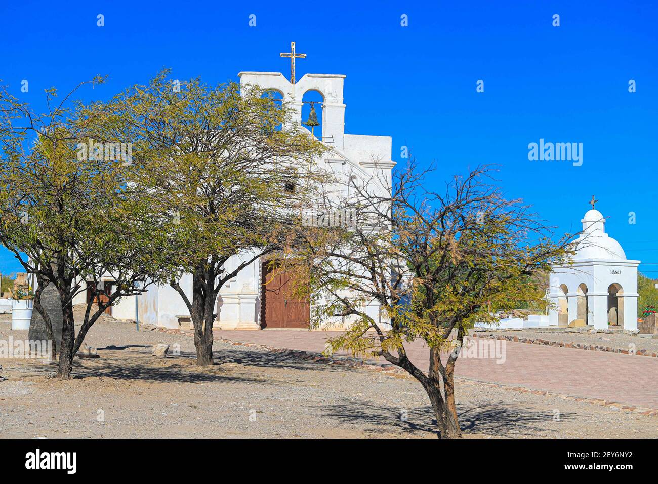 Mission of San Antonio de Oquitoa, church in the town of Oquitoa and ...