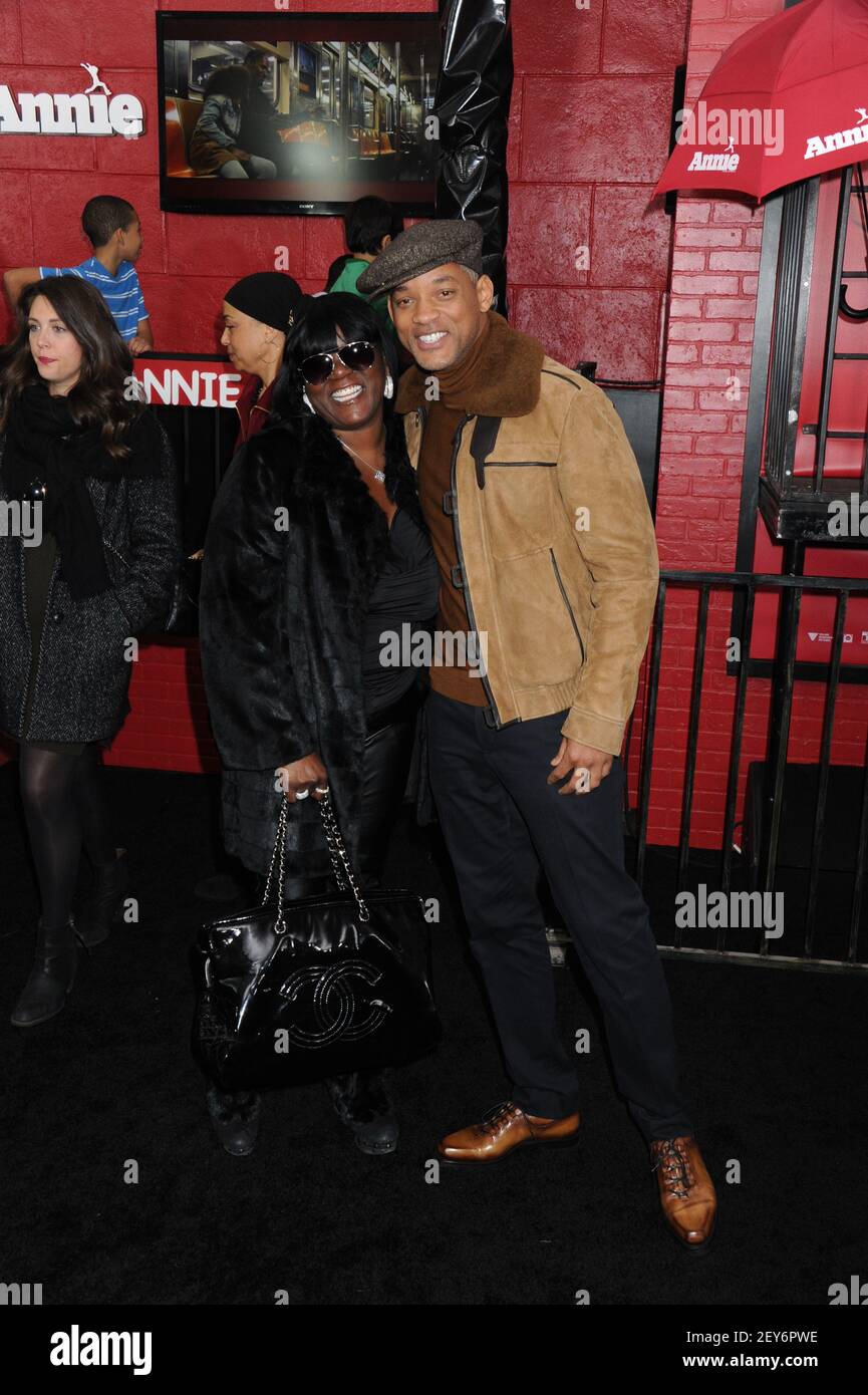 Will Smith attends the Annie New York Premiere, held at the Ziegfeld ...