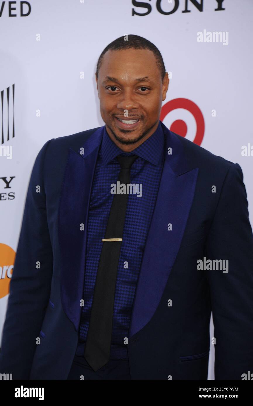 Dorian Missick attends the Annie New York Premiere, held at the ...