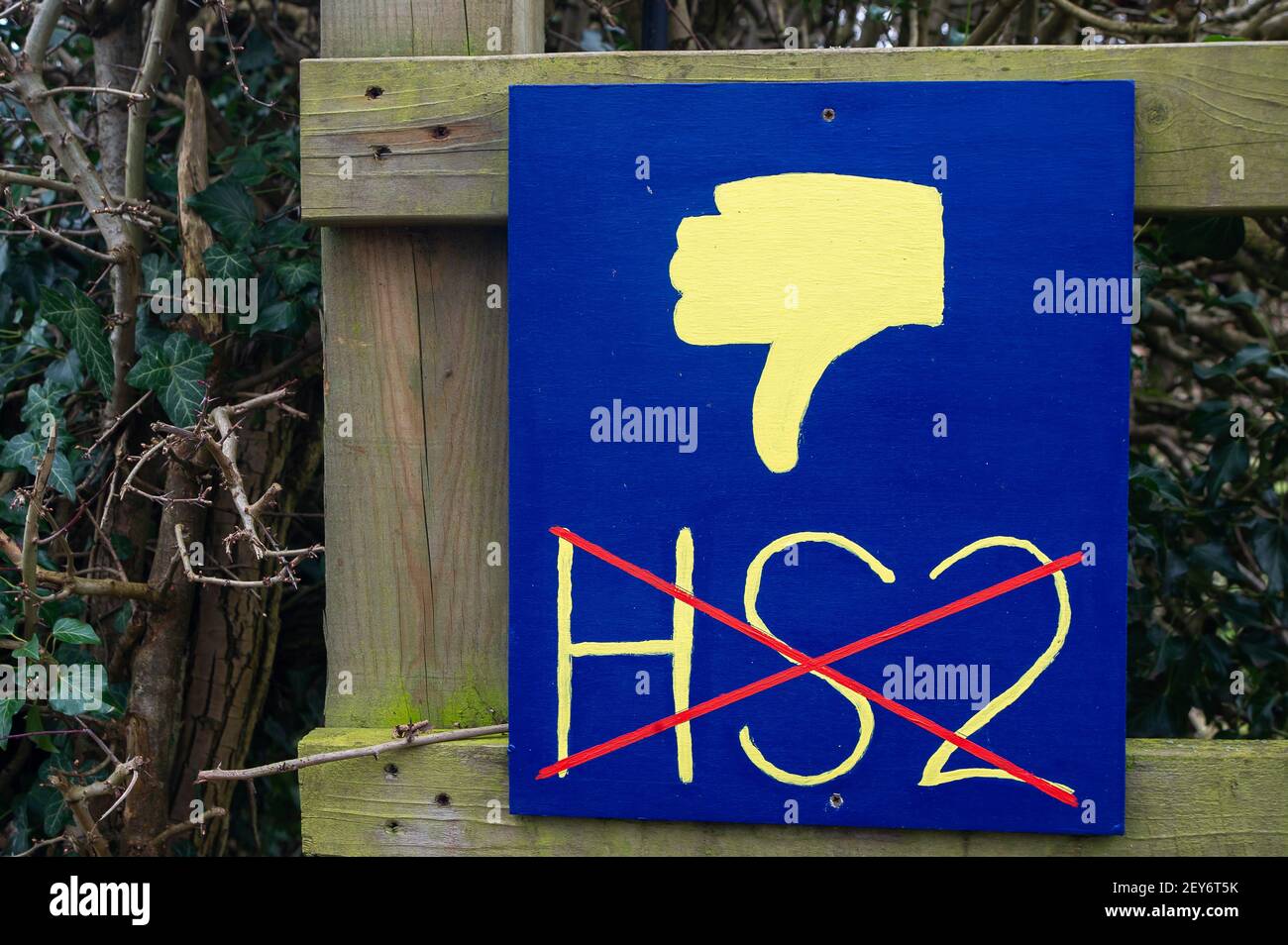 Anti hs2 artwork hi-res stock photography and images - Alamy