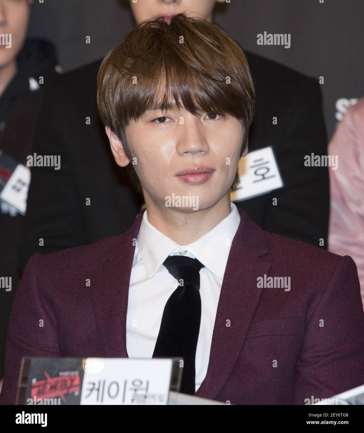 8 December 2014 - Seoul, South Korea : South Korean K-Pop singer K-Will ...