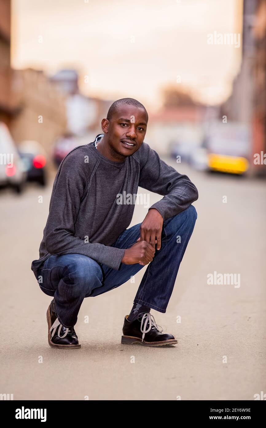 Johannesburg South Africa May 23 2013 Editorial Portrait Of Young
