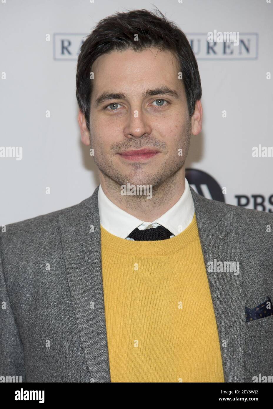 Robert James-Collier attends the "Downton Abbey" Season Five Cast Photo ...