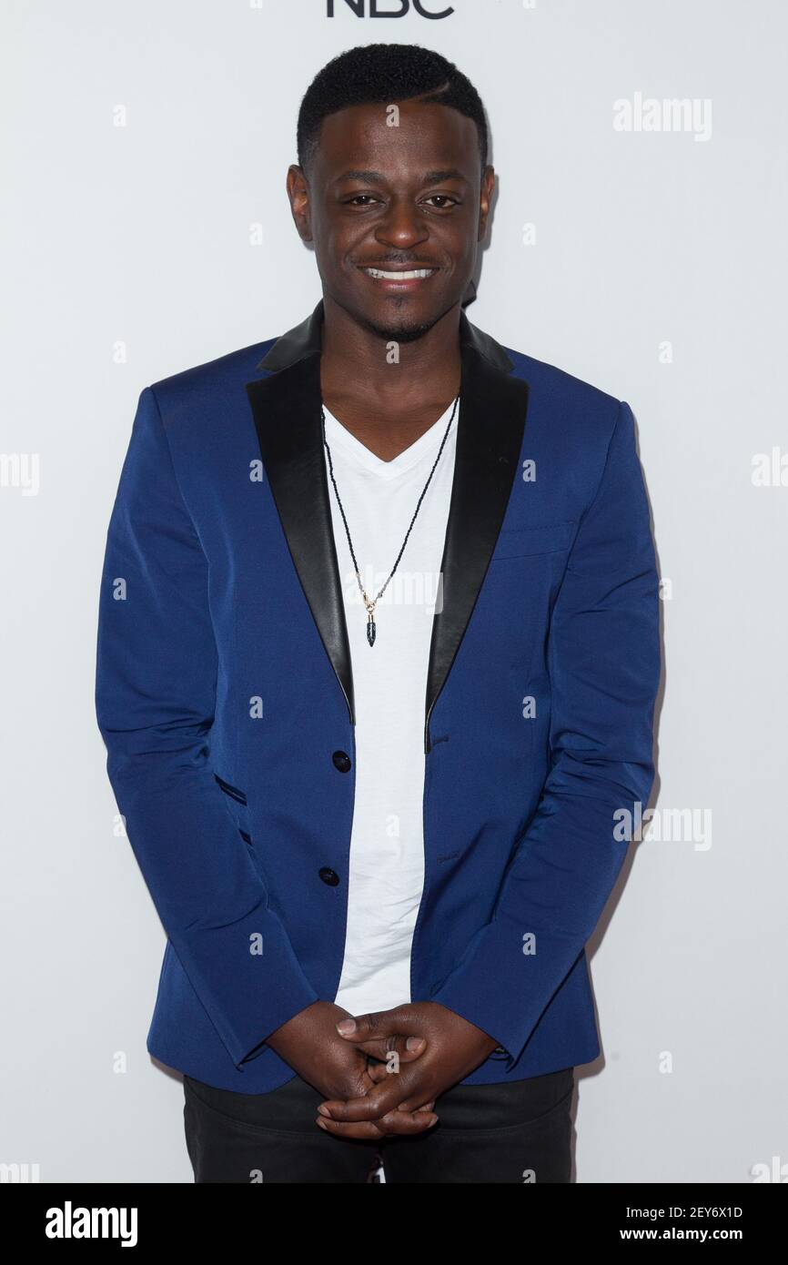 Damien Lawson attends NBC's "The Voice" Season 7 Top 5 Red Carpet Event ...