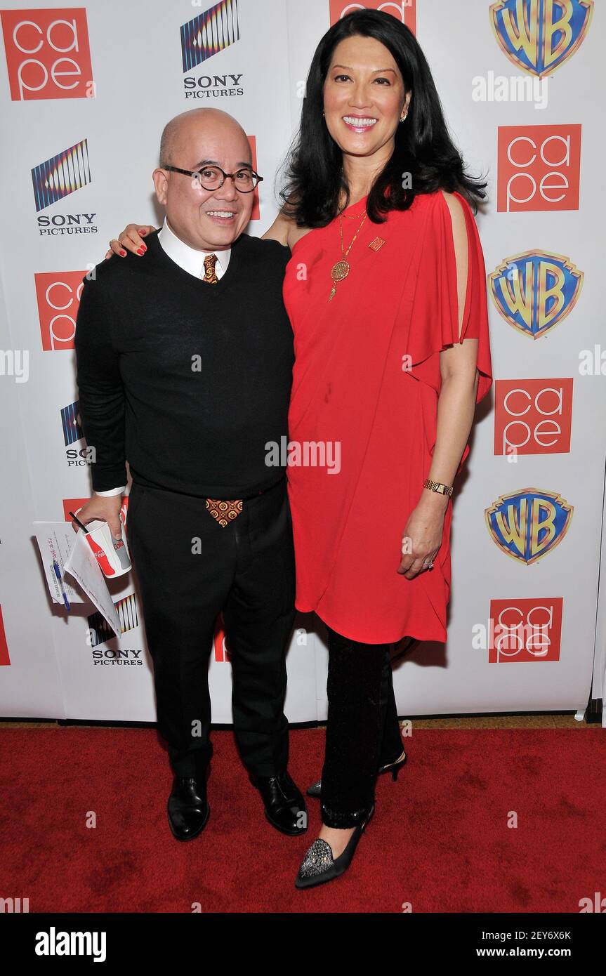 Fritz Friedman & Wenda Fong attends The CAPE Holiday Party held at The ...